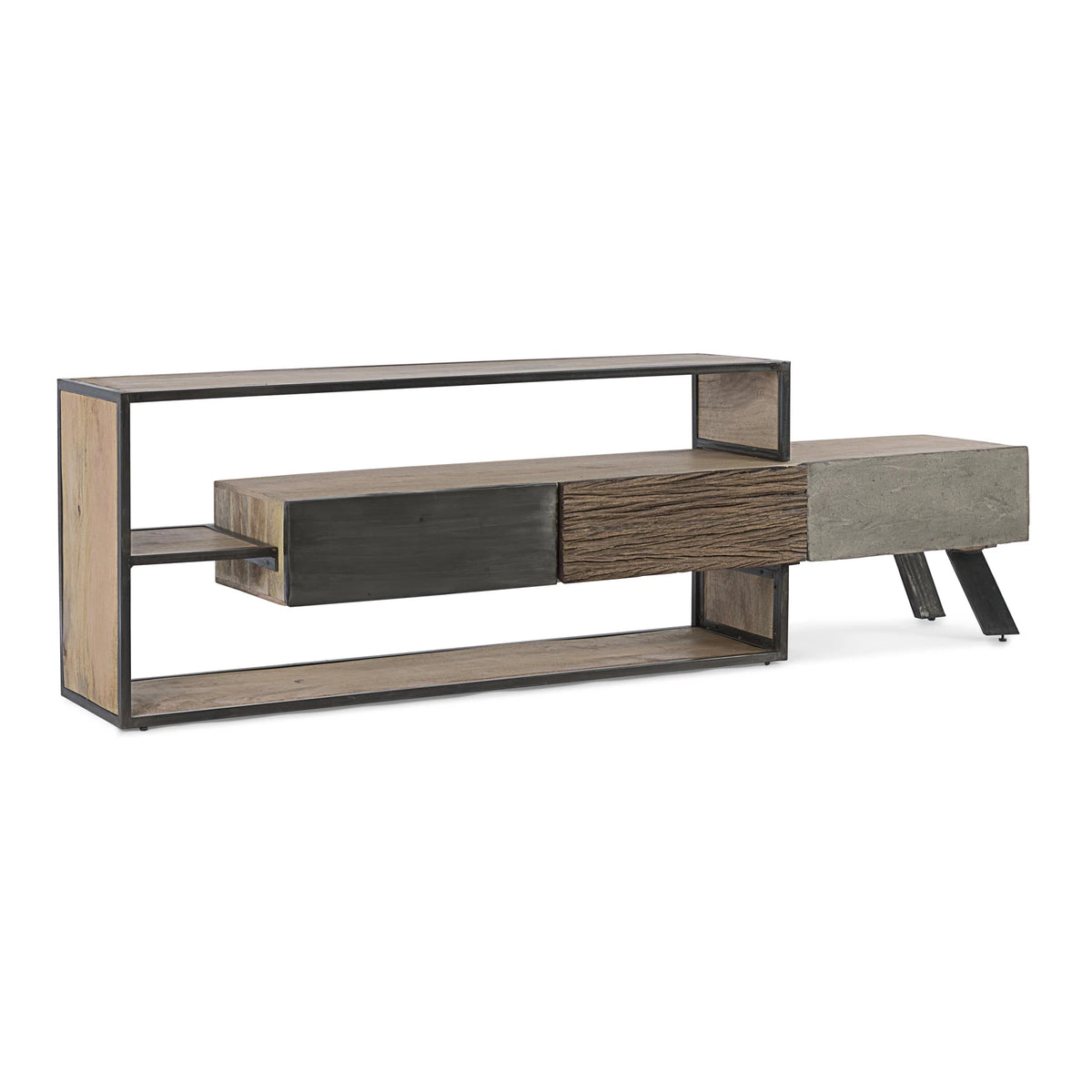 TV sideboard Manchester with 3 drawers | ZEN ZONE Furniture