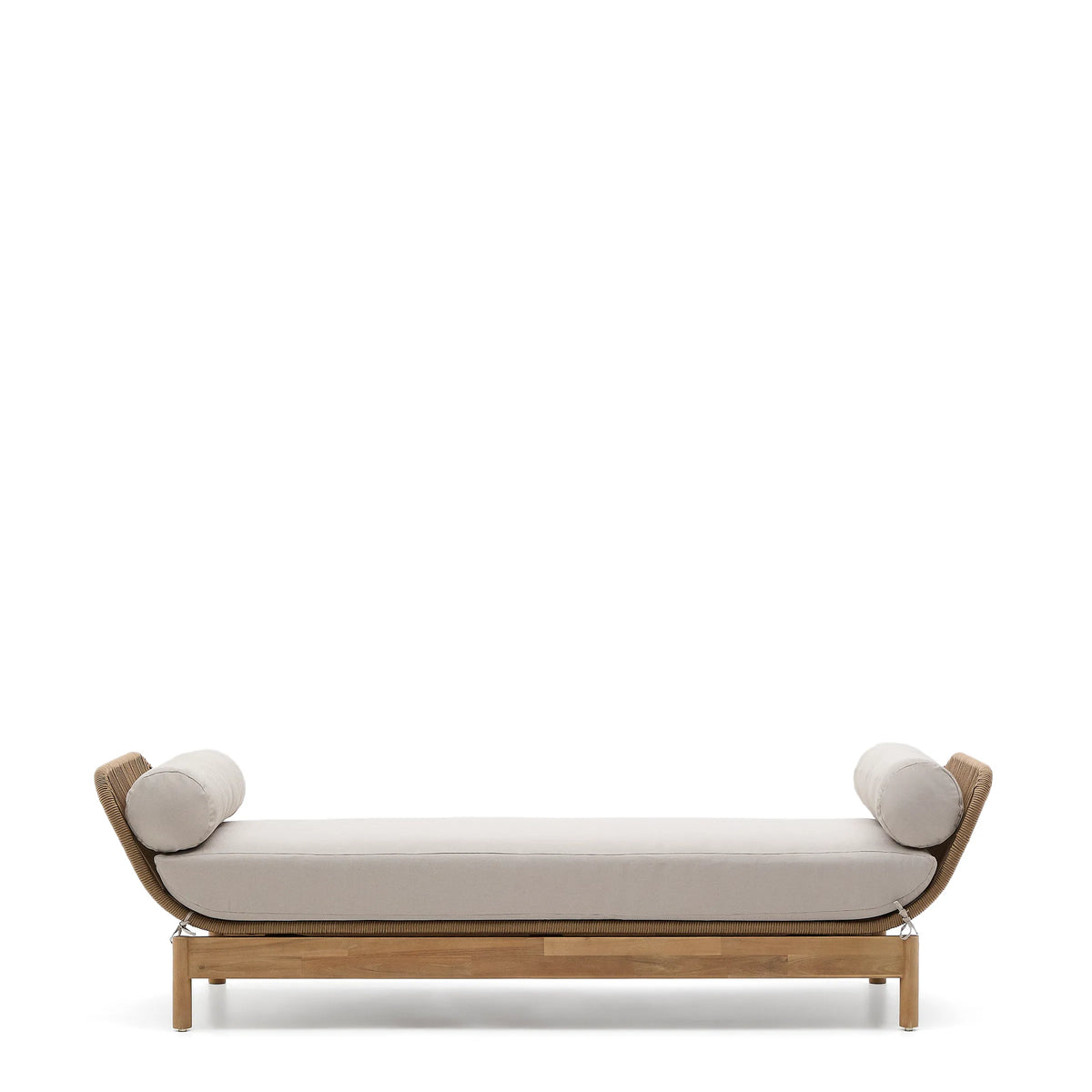 Catalina Daybed made of beige rope and solid acacia wood FSC 100% | ZEN ...