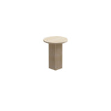 SoHo side table made of travertine, 40×40×50 cm | ZEN ZONE Furniture