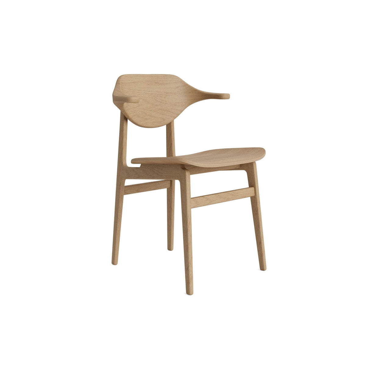 Bufala chair made of FSC-certified solid oak, unupholstered | ZEN ZONE ...