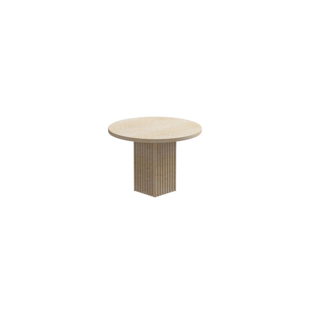 SoHo coffee table made of travertine, 50×50×35 cm | ZEN ZONE Furniture
